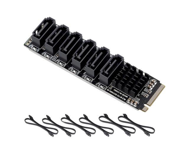 Click here for M2 NVME PCI-E PCIE 3.0 To 6 Port 3.0 SATA Adapter... prices