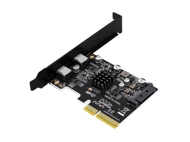 Click here for PCIE 3.0 to USB 3.1 Dual 10Gbps Type-C Ports 2 Por... prices