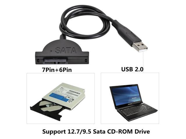 Click here for USB 2.0 to Mini Sata II 7+6 13Pin Adapter For Lapt... prices