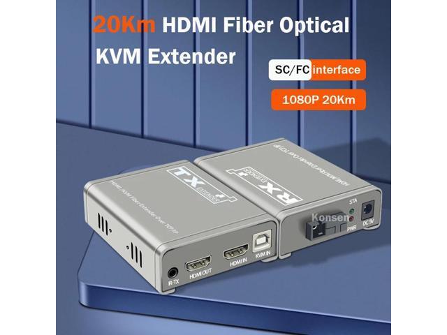 Click here for 20Km HDMI KVM Fiber Extender HDMI With USB2.0 Over... prices