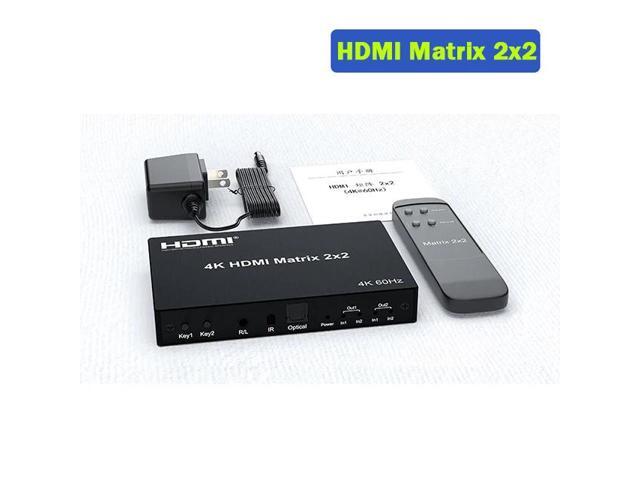 Click here for 4K HDMI True Matrix Switcher 4x2 2x4 2x2 Matrix HD... prices