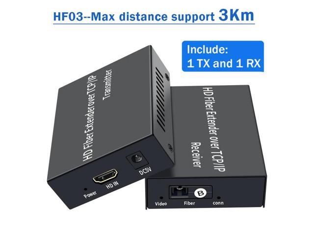 Click here for (with AU Plug)(HF03-TX and RX)3Km HDMI Fiber Exten... prices