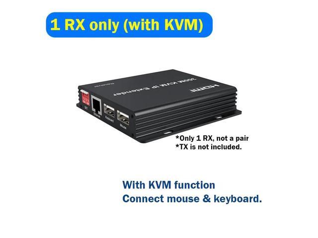 Click here for (with UK Plug)(only 1 RX (KVM))300M IP HDMI KVM Ex... prices