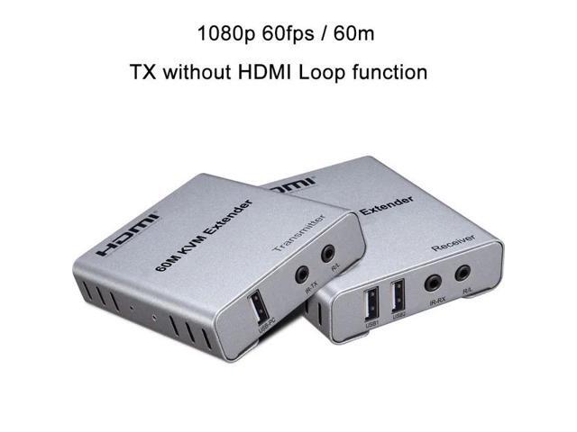 Click here for 4K 60Hz HDMI 2.0 KVM Extender 60M HDMI USB Extensi... prices