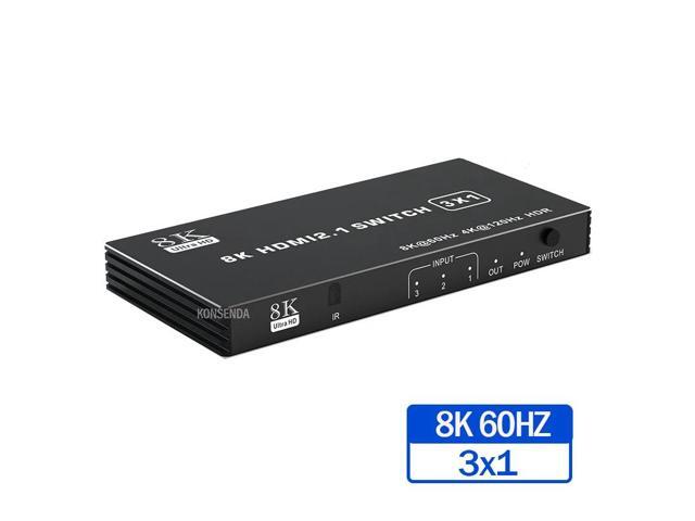 Click here for 8K HDMI Switch 3x1 4x1 5x1 4K 120Hz HDMI 2.1 Switc... prices