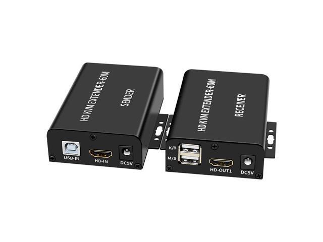 Click here for 1080P 60M HDMI KVM Extender over Cat5e/6 HDMI USB... prices