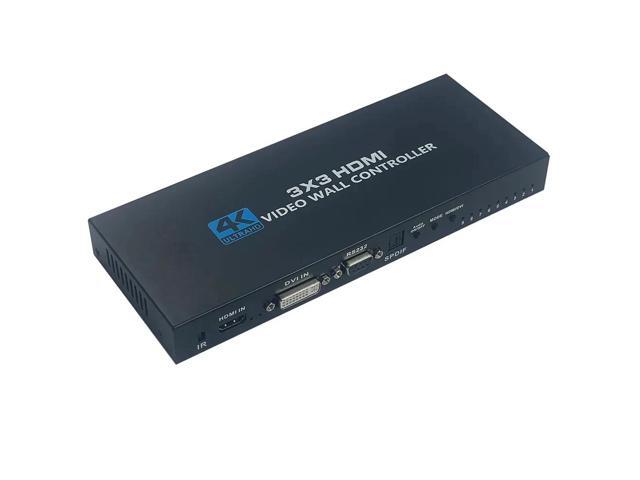 Click here for 3X3 Video Wall Controller 4K HDMI DVI TV Wall Cont... prices