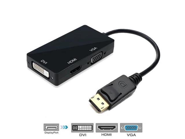 Click here for (DP to 3 in 1)Displayport Male to DVI HDMI VGA Aud... prices