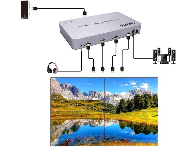 Click here for 4K 60Hz Vertical Video Wall Controller 2x2 1X2 1X3... prices