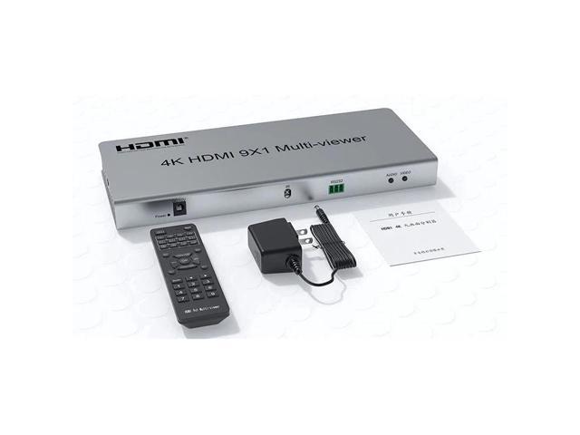 Click here for 4K 9x1 HDMI Multi-viewer 9 in 1 out HDMI Quad Seam... prices