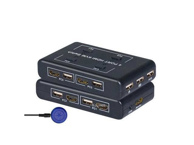 Click here for 4K HDMI KVM Switch 4 Port USB KVM HDMI Switcher 4x... prices