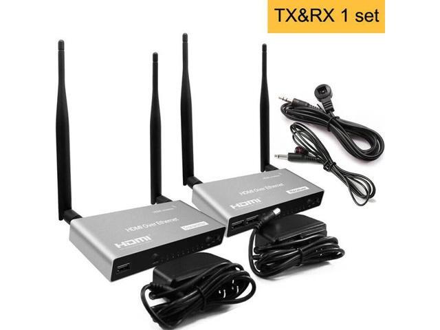 Click here for (UK Plug)(One TX and One RX)200M Wireless HDMI KVM... prices
