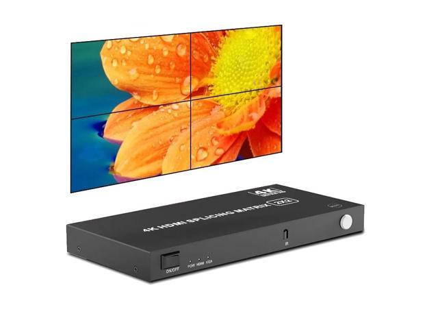Click here for 4K 30Hz 2x2 HDMI Video Wall Controller HDMI VGA TV... prices