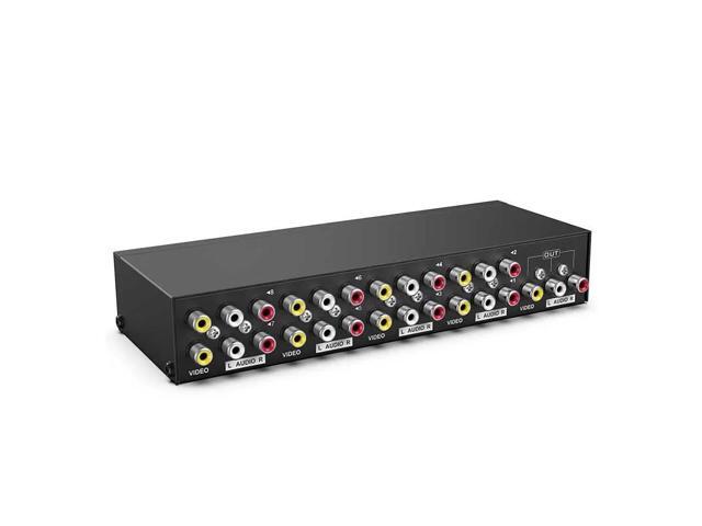 Click here for AV Switch 4x1 2x1 8x1 RCA Switcher 4 in 1 Out Sign... prices