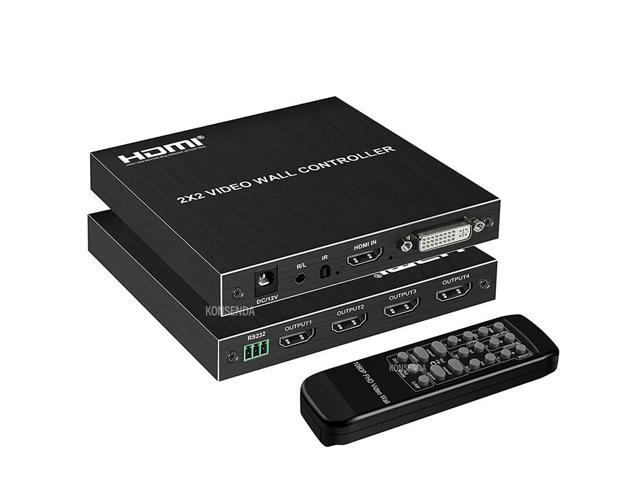 Click here for 2x2 Video Wall Controller 1080P HDMI TV Screen Spl... prices