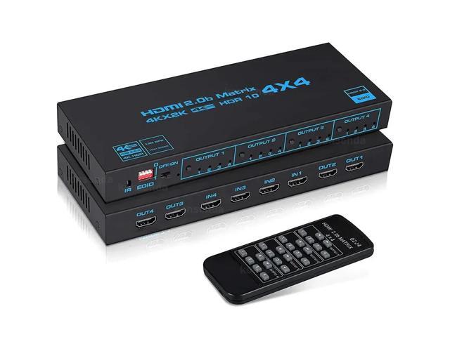 Click here for 4K HDMI Matrix Switch 4 In 4 Out 4K 60Hz True Matr... prices