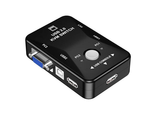 Click here for VGA KVM Switch 2x1 1080P VGA USB Switch 2 in 1 out... prices