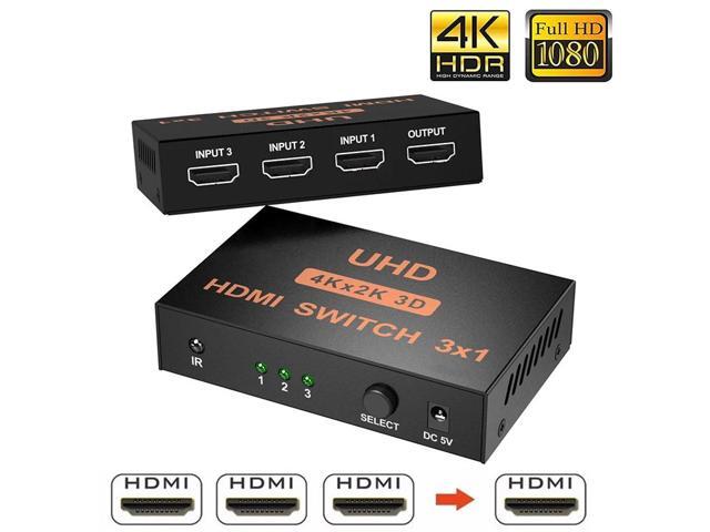 Click here for New 4Kx2K 3x1 HDMI switch FULL HD HDMI Video Switc... prices
