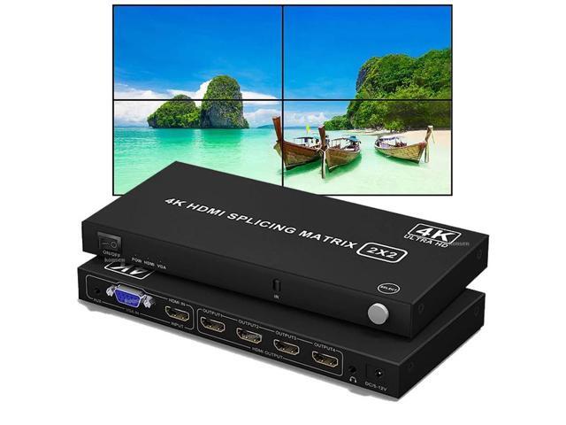 Click here for Video Wall Controller 2x2 4K HDMI VGA Video Wall P... prices