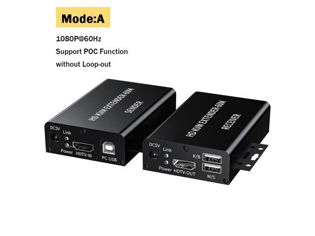 Click here for 60M HDMI KVM Extender Over Single Cat5E/6 Ethernet... prices