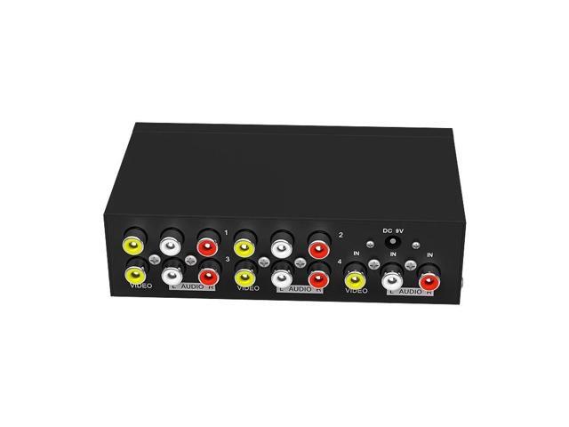 Click here for 1x4 AV Splitter 1 In 4 Out AV Video Distributor 1x... prices