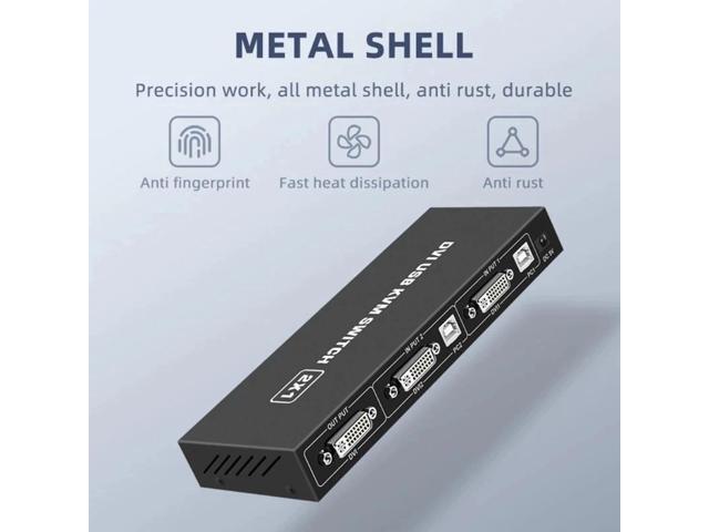 Click here for 2 Ports DVI KVM Switch USB DVI KVM Switch Box for... prices