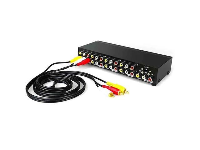 Click here for 8 Port AV Splitter 1 In 8 Out RCA Video Audio Spli... prices