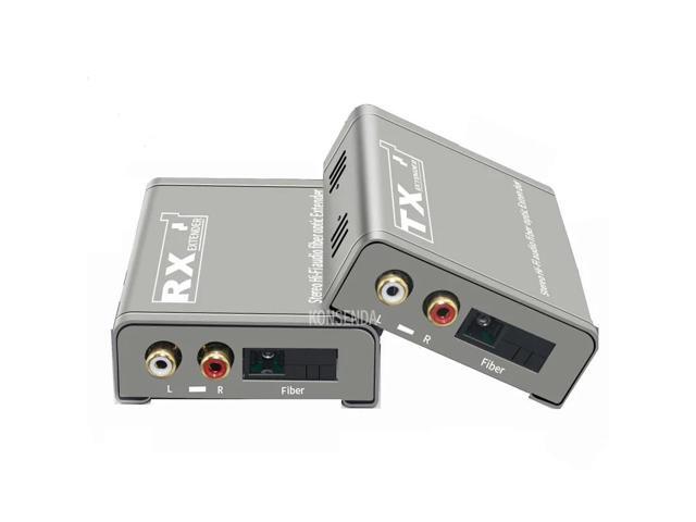 Click here for 20Km RCA Fiber Optical Extender Over Sing SC Fiber... prices