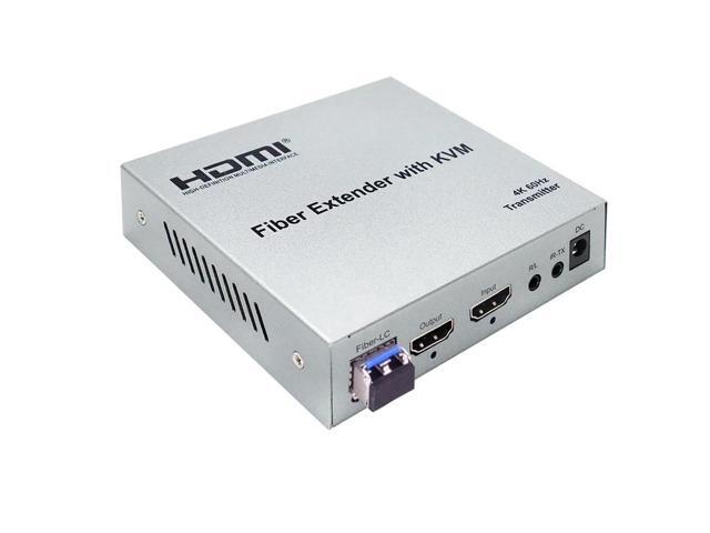 Click here for 20Km 4K 60Hz HDMI KVM Fiber Extender over LC Fiber... prices