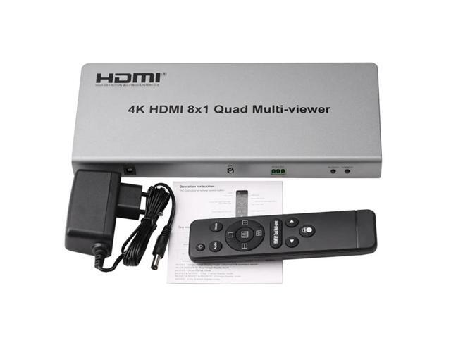Click here for 4K HDMI 8x1 Multi-viewer Switcher 8 In 1 Out Seaml... prices