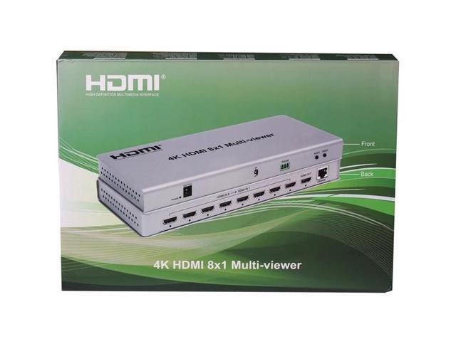 Click here for 4K HDMI 8x1 Multi-viewer Switcher 8 In 1 Out Seaml... prices