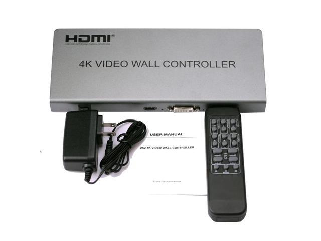 Click here for 4K 2x2 HDMI Video Wall Controller 1080P TV Wall Pr... prices