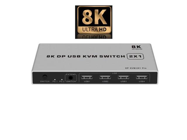 Click here for 8K Displayport KVM Switch 4K@144hz 2-port USB KVM... prices