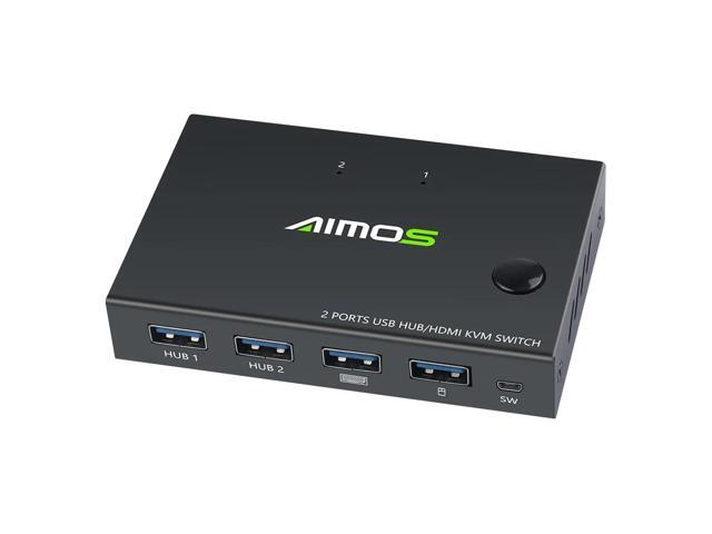 Click here for 2 In 1 Out 4K USB HDMI KVM Switch Box for 2 PC Sha... prices