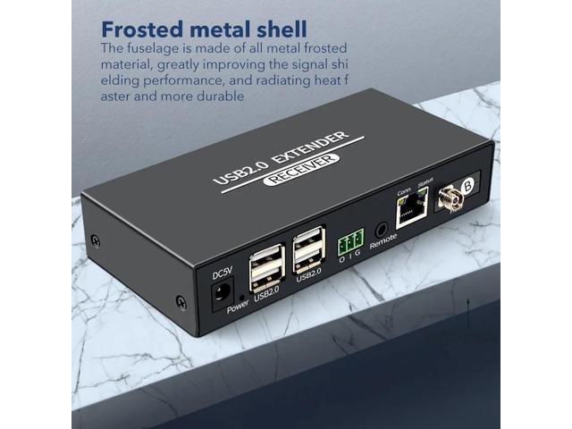 Click here for 1 Pair USB 2.0 Optical Extension Adapter 4 Port US... prices