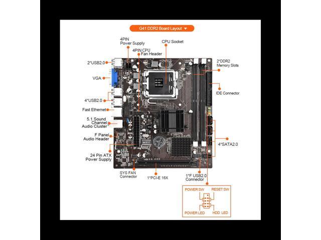 Click here for G41 Computer Motherboard Support LAGA775/771 CPU S... prices