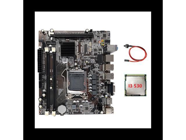 Click here for H55 Motherboard LGA1156 Supports I3 530 I5 760 Ser... prices