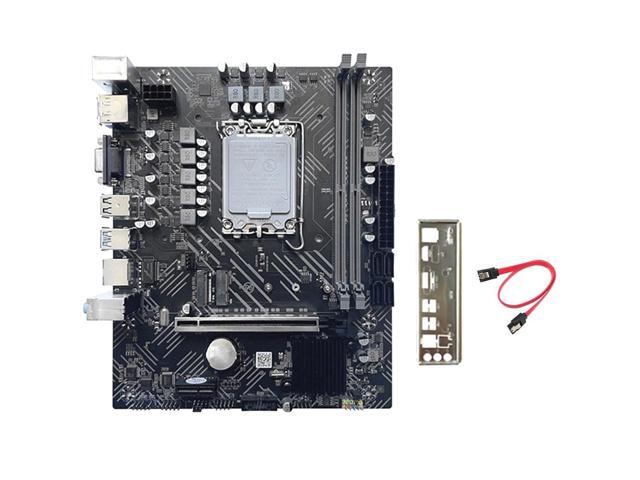 Click here for H610 Motherboard+SATA Cable+Baffle LGA1700 DDR4 Gi... prices