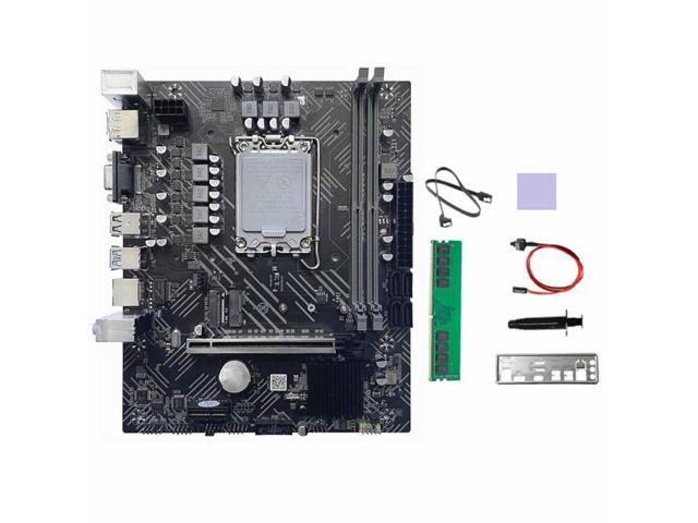 Click here for H610 Motherboard+DDR4 4G 2133Mhz RAM+Thermal Greas... prices