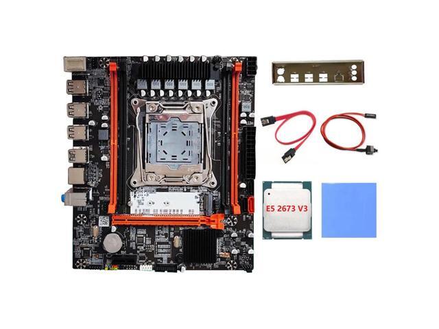 Click here for X99H Motherboard+E5 2673 V3 CPU+Thermal Pad+Switch... prices
