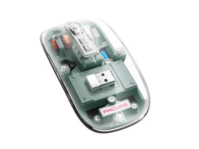 Click here for Transparent Gaming Mouse Bluetooth Wireless Mouse... prices