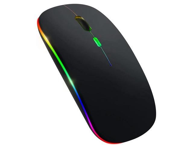 Click here for Wireless Mouse Bluetooth 5.1 Rechargeable LED Sile... prices