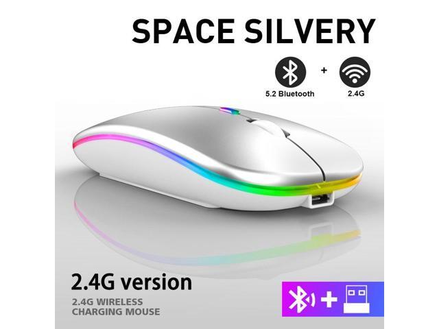 Click here for Rechargeable Bluetooth Wireless Mouse with 2.4GHz... prices