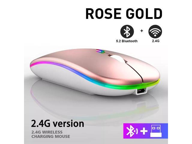 Click here for Rechargeable Bluetooth Wireless Mouse with 2.4GHz... prices