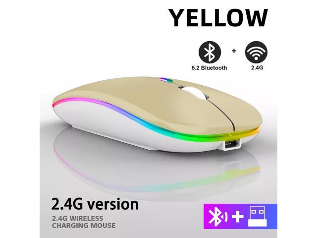 Click here for Rechargeable Bluetooth Wireless Mouse with 2.4GHz... prices