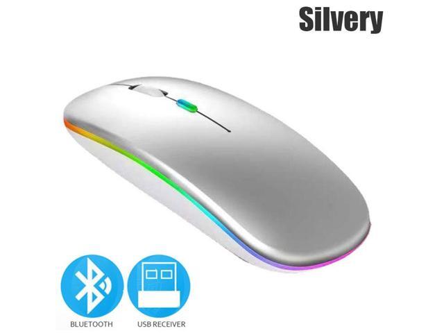 Click here for Bluetoooth 5.0 Wireless Mouse With USB Rechargeabl... prices