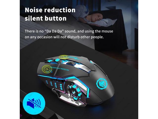 Click here for Rechargeable Wireless Mouse Gaming Computer Silent... prices