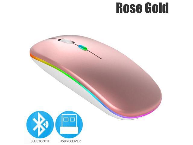 Click here for Bluetoooth 5.0 Wireless Mouse With USB Rechargeabl... prices