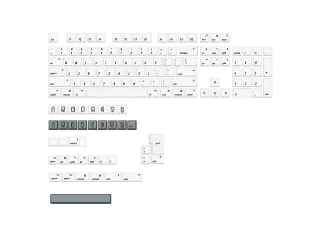 Click here for 142 Keys Electronics Game Keycaps Thick PBT XDA Pr... prices