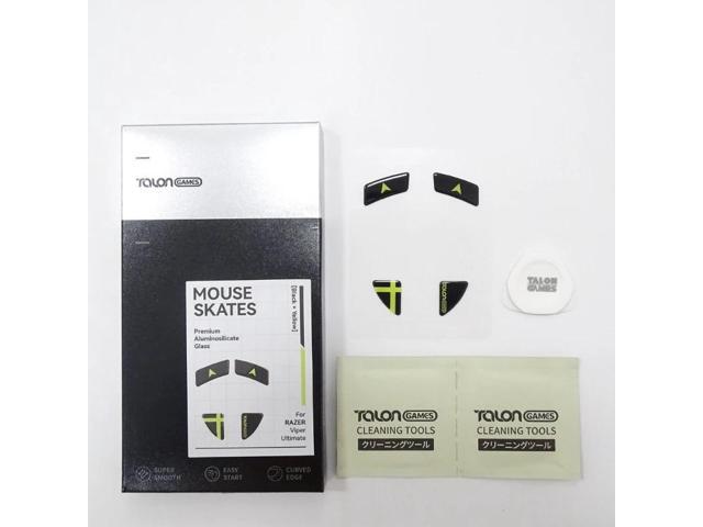 Click here for Curved Edges Glass Mouse Feet Pad Mouse Skates Ant... prices